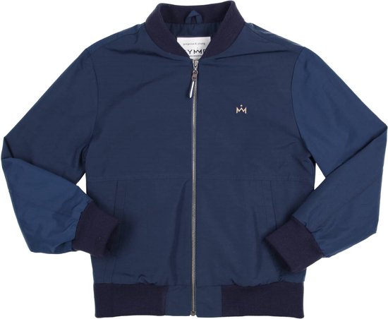Gymp - Jas - Maat 152 - Jongens - Navy - | bol