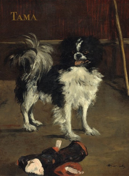 Grafika Edouard Manet: Tama: The Japanese Dog, 1875 - 2000 Teile. | bol
