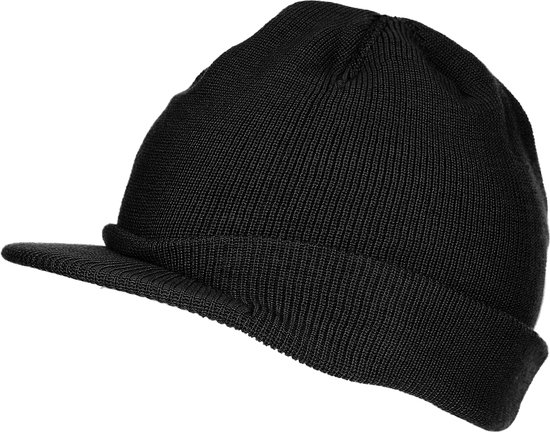 Fostex Garments - Jeepcap wool WWII (kleur: Zwart / maat: NVT) | bol