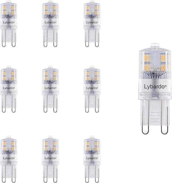 G9 ledlamp - 10-pack - 2W - Dimbaar - 2700K warm wit - 170 lumen ...