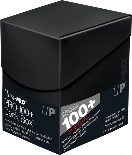 Ultra Pro - Eclipse PRO 100+ Deck Box - Zwart | bol