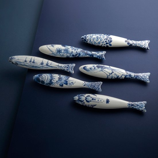 Royal Delft Blue Herring Art Deco | bol