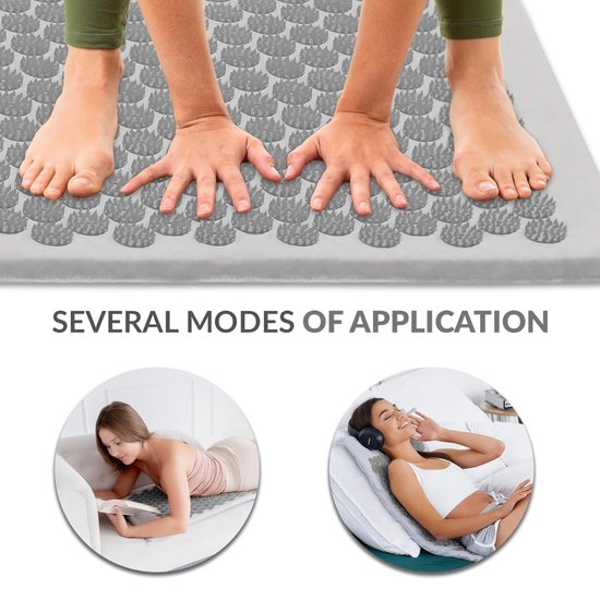Equivera Spijkermat - Spijkermat - Spijkerbed - Acupunctuur Kussen ...