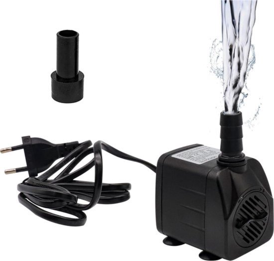 Mini-waterpomp voor aquarium - kleine dompelpomp 450 l/u - 10 W ultra ...