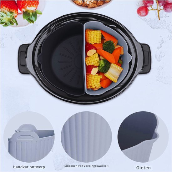 Slow Cooker Liner – Siliconen Slow Cooker Divider Liners voor Crockpot ...
