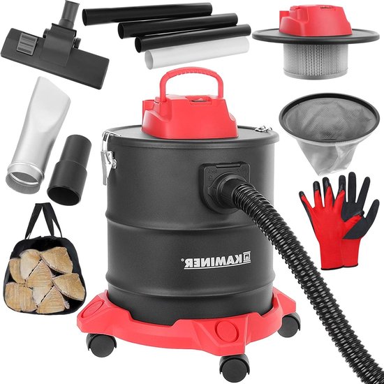 Dubbel filtersysteem aszuiger voor warme en koude as - krachtige ...