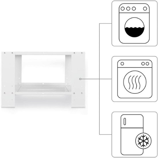 Universele Sokkel Voor Wasmachine En Wasdroger - Verhoogt Stabiliteit ...