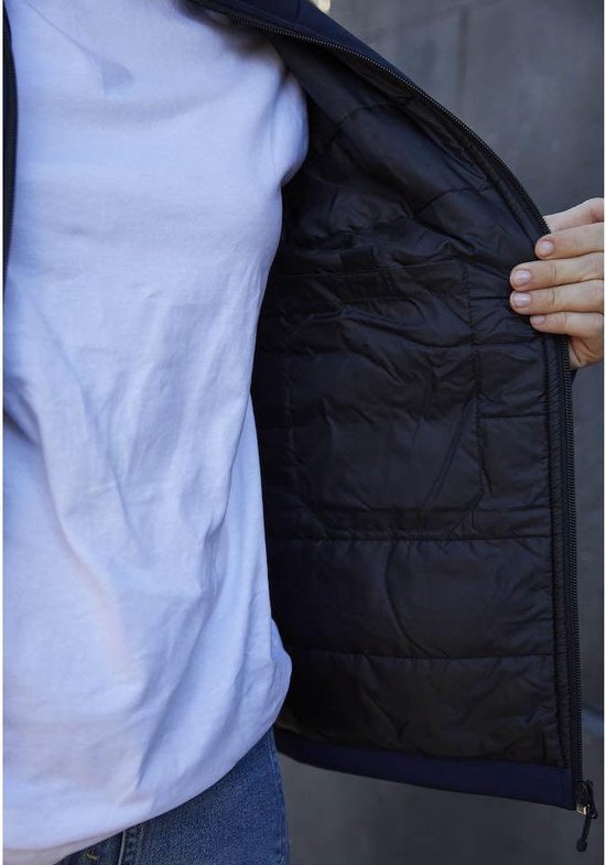 Clique Padded Hoody Softshell 020952 - Zwart - M | bol