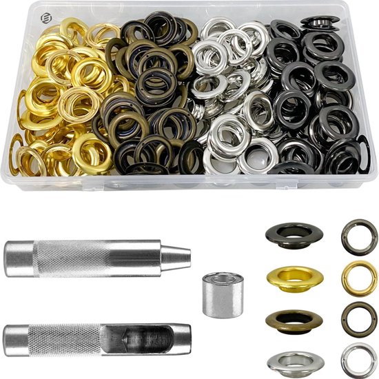 Equivera zeilringen met gereedschap - zeilringen - zeilogen ...