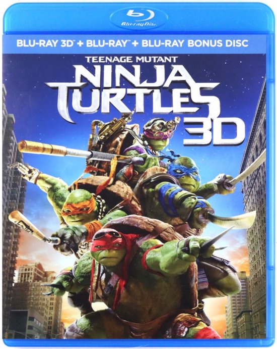 Teenage Mutant Ninja Turtles [Blu-Ray 3D]+[Blu-Ray], Megan Fox | Dvd's | bol