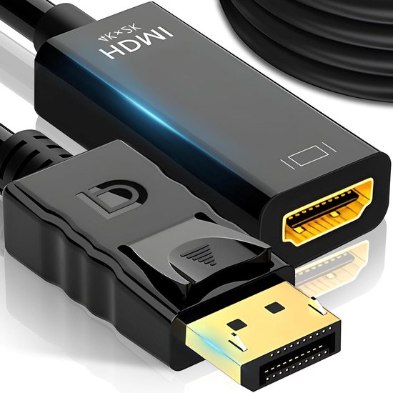 4K DisplayPort naar HDMI adapter | HDMI Converter Adapter | Display ...