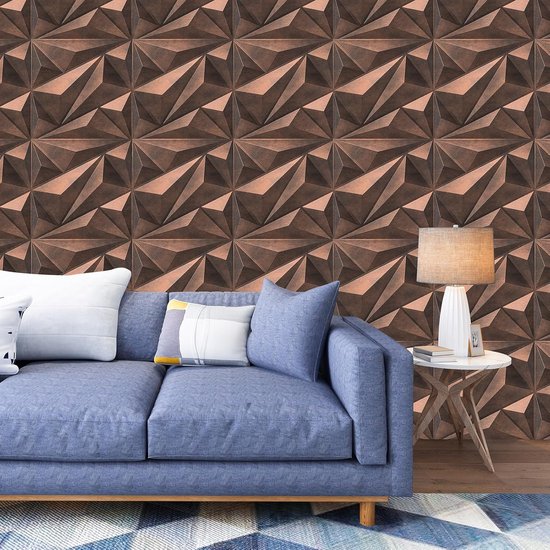 3D Wandpaneel - Diamond PVC Paneel - Binnen Wanddecoratie - Textuur ...