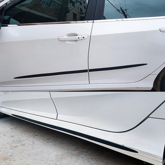 Zijlijsten Auto - Set van 4 Stuks - Waterdicht en Beschermend | bol