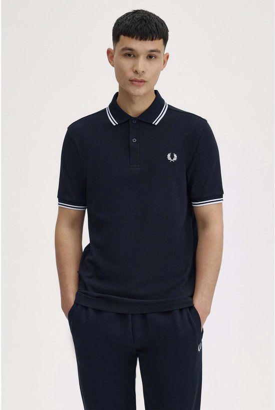 Fredperry Fp Poloshirt Met Twin Tipped Fred Perry-Model - Fashion Wear ...