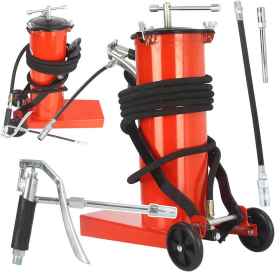 Professionele 6L Perslucht Vetspuit met 360 Bar Druk en 4 Meter Slang ...