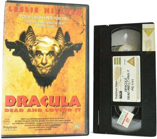 Komedie Film Klassieker: Vampieren Parodie met Leslie Nielsen op DVD ...