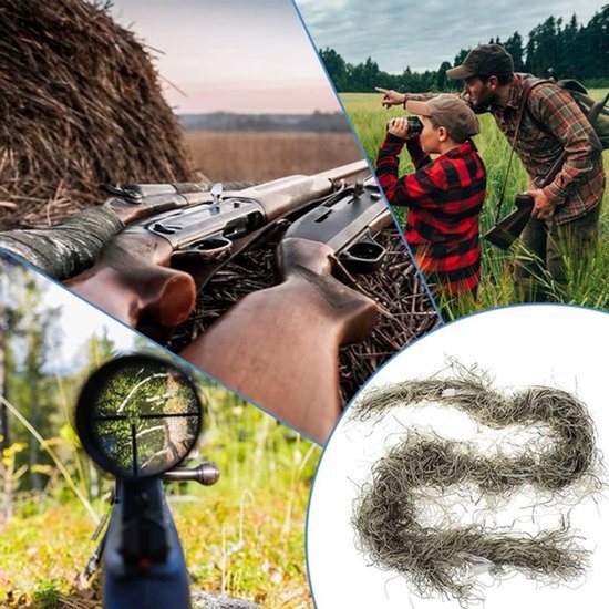 Ghillie Rifle Wrap Rubber Band Ronde Camouflage Touw met Elastische ...