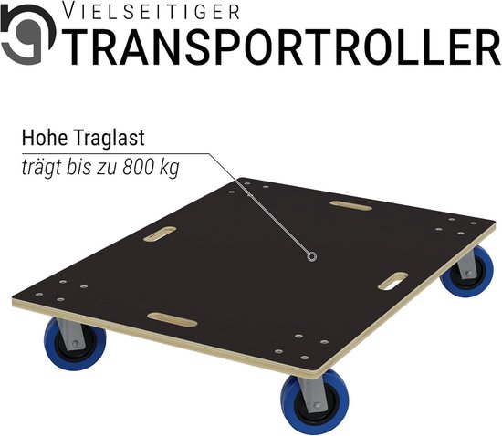 Stevige Meubelroller - Transportroller Rolplank - Zware Lasten ...