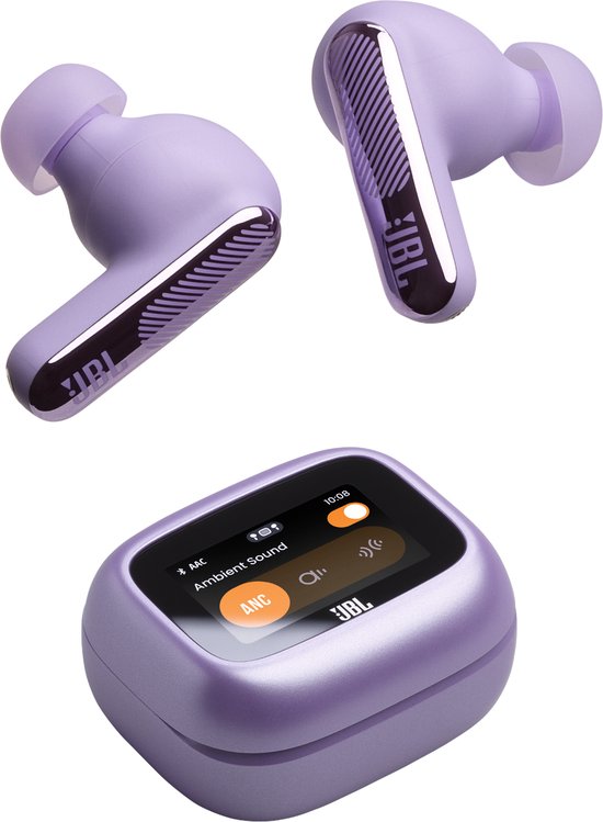 JBL Live Beam 4 – Draadloze Oortjes met Noise Cancelling – Smart Case ...
