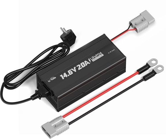 14.6V 20A LiFePO4 Batterijlader voor 12V Lithium Batterijen met ...