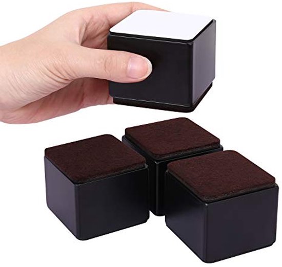 Meubelverhogers 5 cm - Koolstofstaal, Zelfklevende Verhogers voor ...