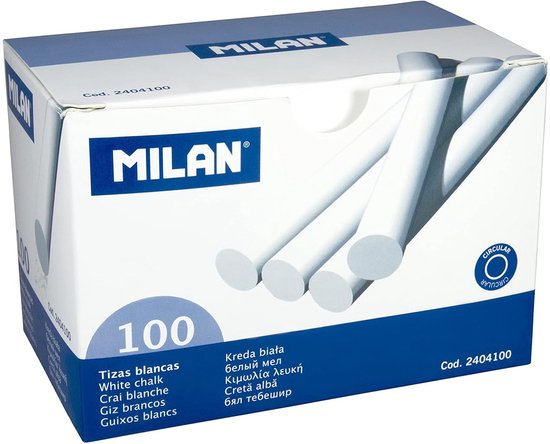 Rond krijt van calciumsulfaat - wit - 1 stuk | bol