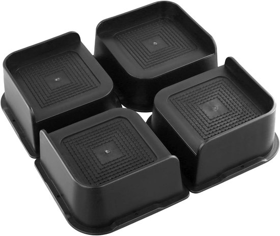 Allecto Plus - 4 stuks bedverhogers 5cm - meubelverhogers voor bed ...