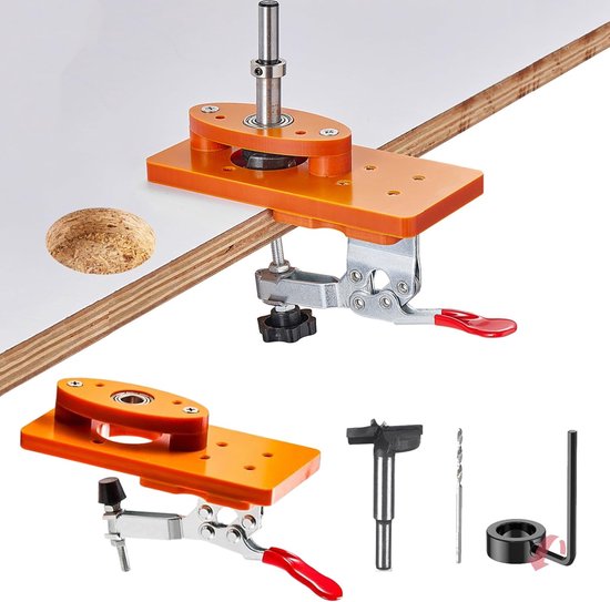 35mm Cabinet Hinge Jig - Woodworking Jigs - One Button Press - Low ...