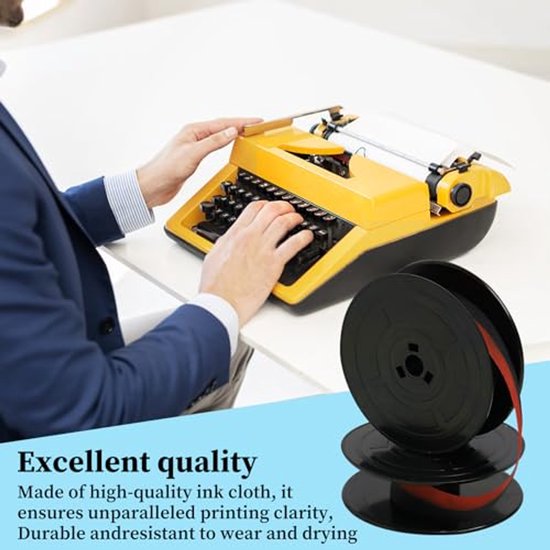 2pcs GR4 Typewriter Ink Ribbon, Color Ribbon Typewriter, Compatible ...