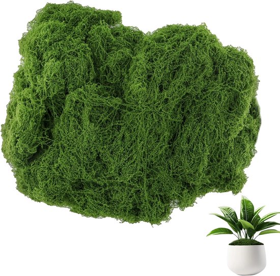 Artificial Moss 200 g - Moss voor Creatieve Projecten - Moss Decoratie ...