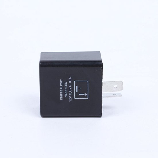 Universal Flasher Relay - 12V LED Turn Signal Relay - Auto Reverse ...