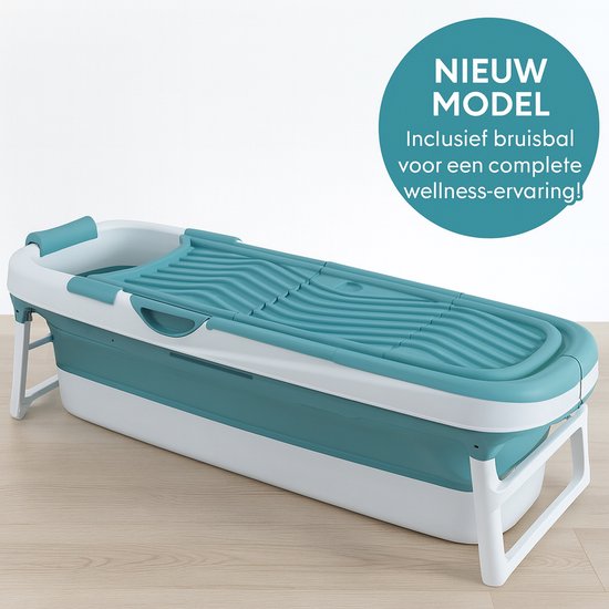 Opvouwbaar XXL Zitbad 158 cm – Inklapbaar Bad voor Volwassenen – Ijsbad ...