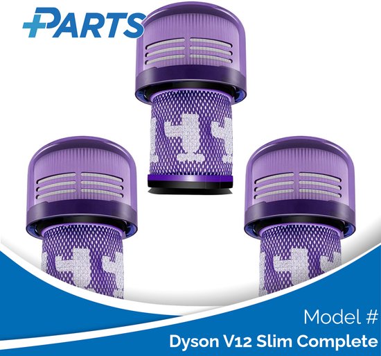 Dyson V12 Slim Complete Filter (3 Stuks, Plus.Parts® alternatief voor ...