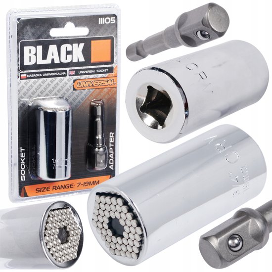 Universele Dop 7-19mm 3/8" met Adapter | bol