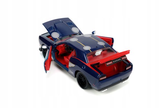 Ja Dodge Challenger SRT Hellcat 1:24 met Thor-figuur | bol