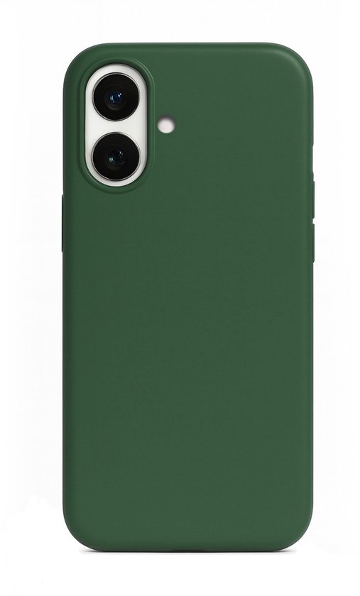 Solidenz Groen Siliconen Case geschikt voor iPhone 16 Plus hoesje ...