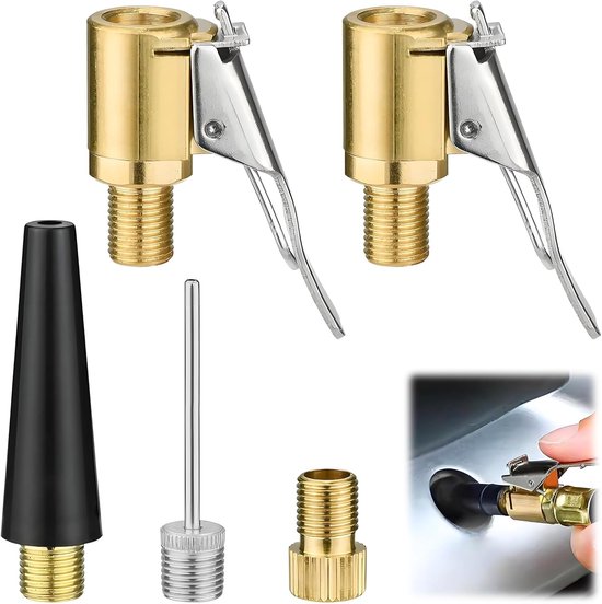 Pack of 5 Franse Ventiel Adapters - Fietsventiel Adapter - Adapter ...