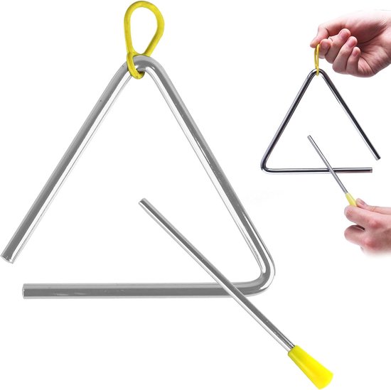 12.7 cm Triangle - Muzikaal Instrument - Triangel Percussie Instrument ...