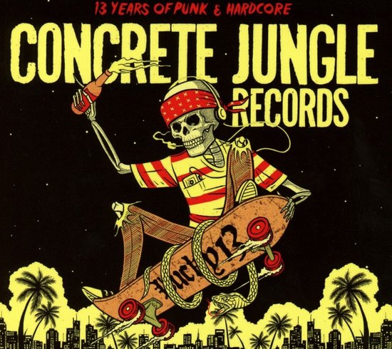 Various Artists - Concrete Jungle Records - Lucky 13 - 13 Years Of Punk ...