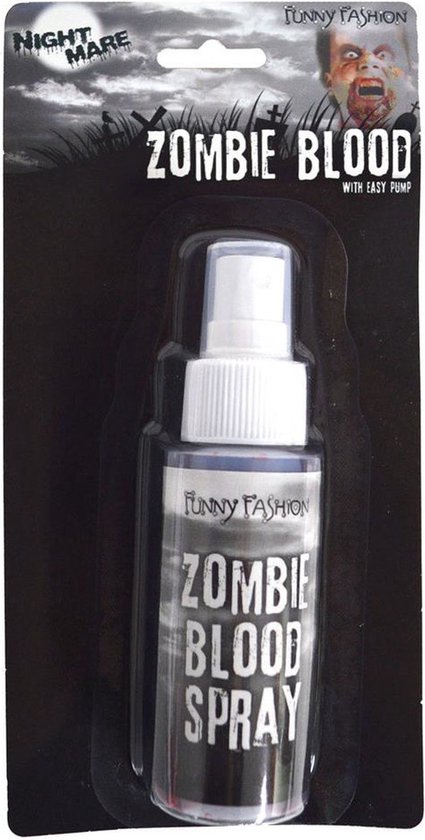 Horror nep bloed spray 60 ml - Halloween schmink decoratie bloed ...