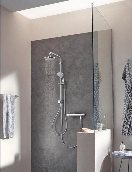 GROHE Grohtherm 1000 Thermostaatkraan - 15cm - CoolTouch - Warm rechts ...