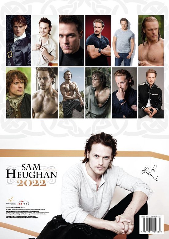 Sam Heughan Kalender 2022 | bol.com
