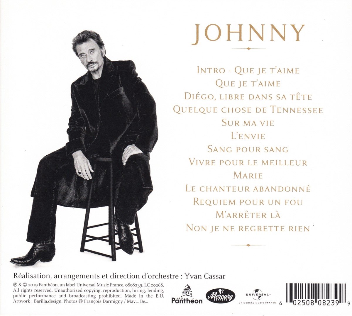 Johnny Hallyday - Johnny (CD) (Limited Edition), Johnny Hallyday | CD ...
