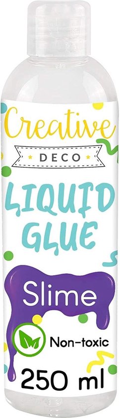 Kinderlijm - Zinaps Slime Craft Lijm Vloeibare Lijm PVA | 250 ml lijm ...