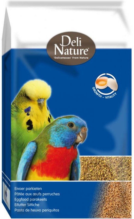Deli Nature Eivoer Parkieten 10 kg | bol