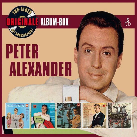 Originale Album Box, Peter Alexander | CD (album) | Muziek | bol.com