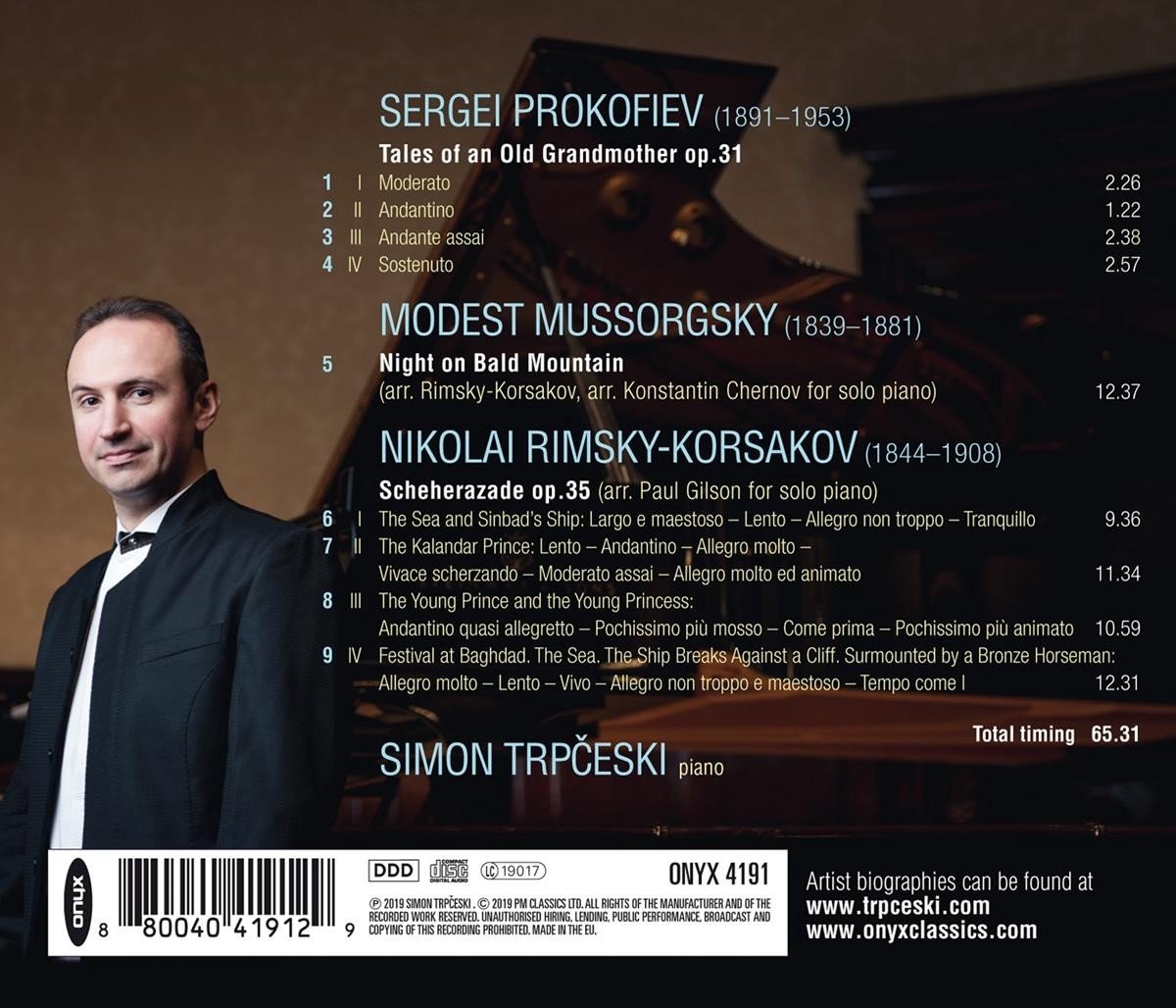 Simon Trpceski - Simon Trpceski Tales From Russia (CD), Simon Trpceski ...