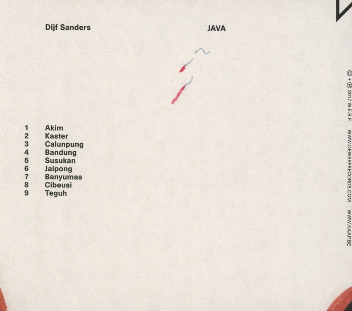 Dijf Sanders - Java (CD), Dijf Sanders | CD (album) | Muziek | bol.com