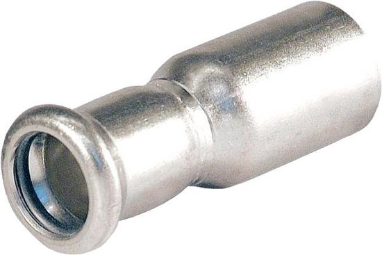 Bonfix Press - RVS 316 - perskoppeling - Insteek verloopkoppeling - 42 x 22 mm -... | bol