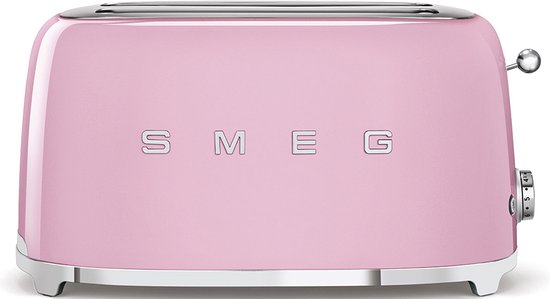 SMEG TSF02PKEU - Broodrooster - Roze - 2x4 - 1500W - 6 niveaus | bol